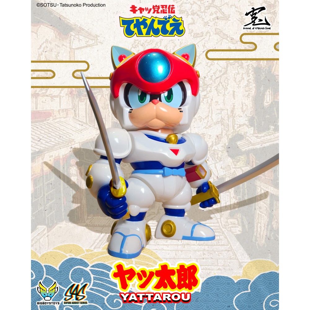 Sofubi Addict Samurai Pizza Cats - Yattarou