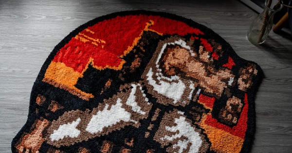 Street Fighter II Ryu Rug 100cm x 100cm